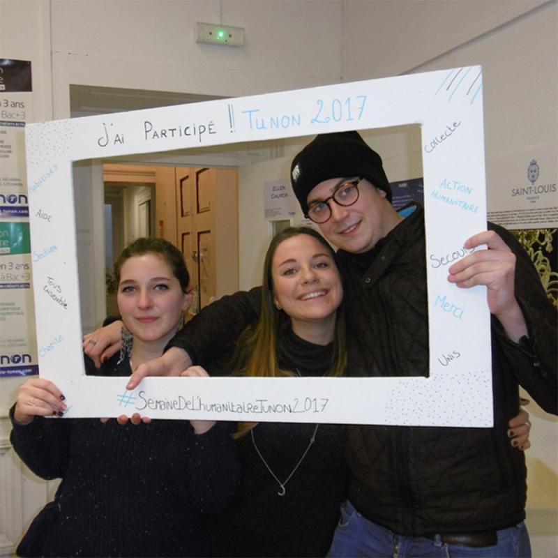 Semaine de l'Humanitaire avec les élèves de l'école Tunon de Lyon ...